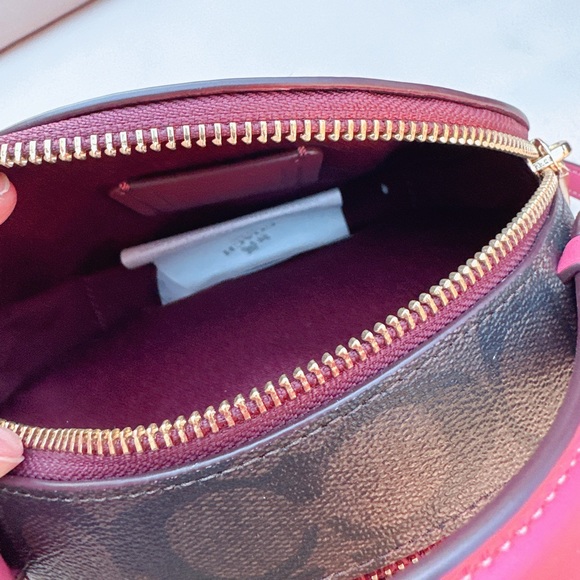 Coach | Bags | Coach Canteen Crossbody In Signature Canvas With Varsity ...